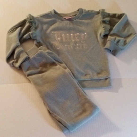 Juicy Couture | Matching Sets | Juicy Culture Girls 5t Fuzzy Set | Poshmark